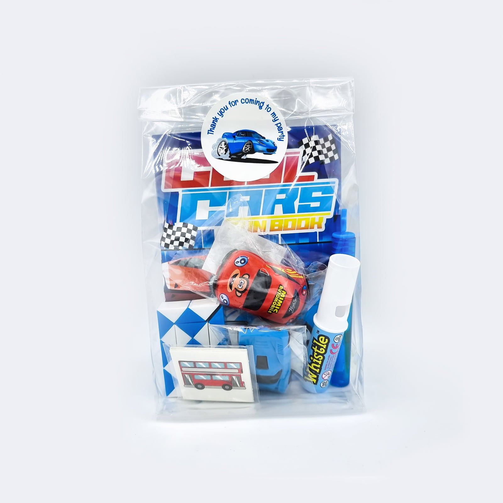 Pre Filled Racing Cars Party Goody Bags For Boys – Angeles Couture